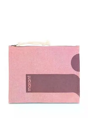 Isabel Marant Netia Wallet - Pink