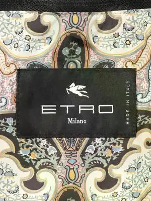 Etro Quilted Hooded Coat