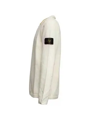 Stone Island Button Polo Shirt - Neutrals