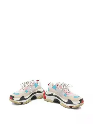 Balenciaga Triple S Leather Sneakers