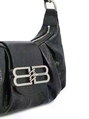 Balenciaga Small Pamela Shoulder Bag - Black