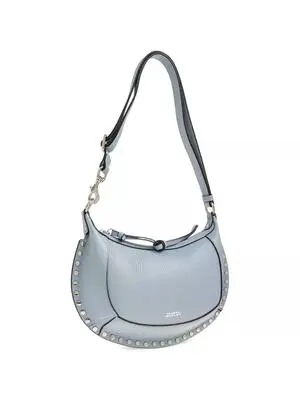 Isabel Marant Oskan Moon Studded Shoulder Bag