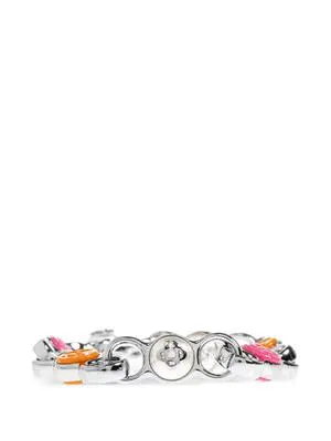 Casablanca Chain Bracelet With Flower Detail