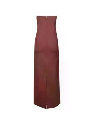 Loulou De Saison Shilo Strapless Maxi Dress - Red
