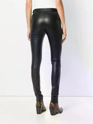 Roberto Cavalli Leather Leggings