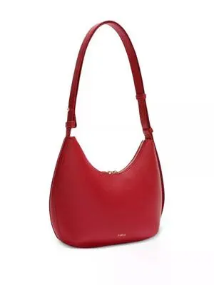 Furla Small Goccia Leather Shoulder Bag - Red