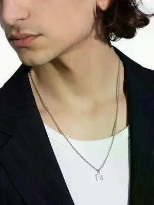 Fendi Ff Pendant Chain Necklace