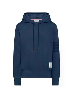 Thom Browne Loopback 4-bar Hoodie