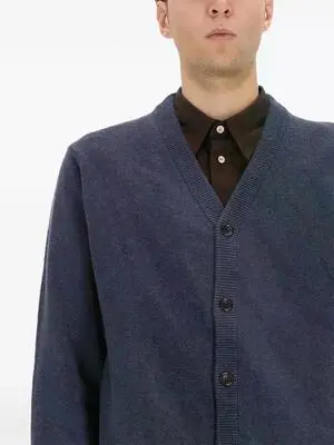 Paul Smith Buttoned V-neck Cardigan - Blue