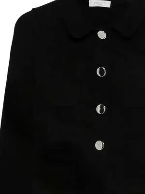 CHARLOTT Jacket With Pocket Detail - Black