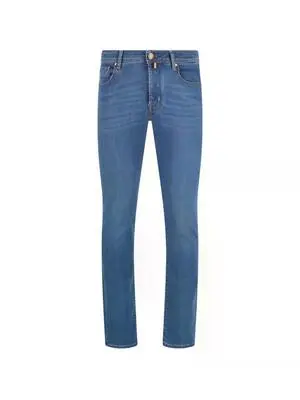 Jacob Cohen Zip Up Jeans For Men