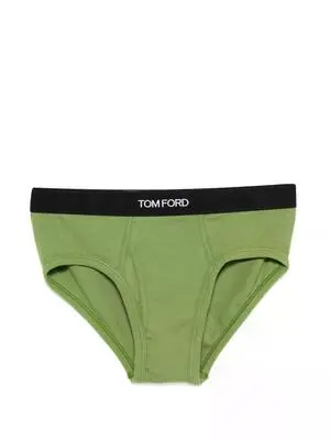 TOM FORD Elasticated Briefs - Green