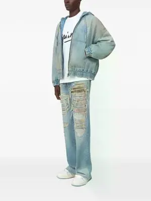 Amiri Ma-appliqué Hooded Jacket