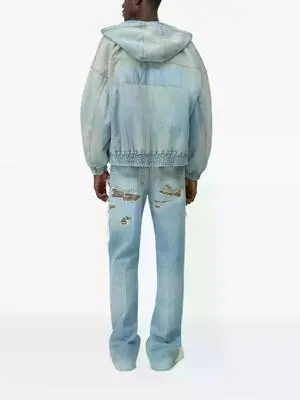 Amiri Ma-appliqué Hooded Jacket