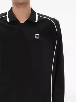 Obey Logo-patch Long-sleeve Top