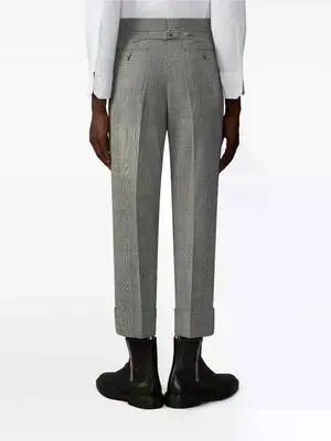 Thom Browne Prince Of Wales-patterned Trousers