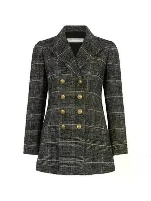 Philosophy Di Lorenzo Serafini Checked Double-breasted Coat