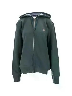 Paul Smith Zebra-patch Zip-up Hoodie