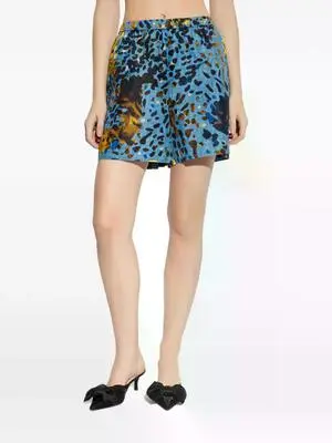 Fendi Falena Printed Shorts