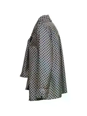 Max Mara Vittoria Geometric-print Shirt