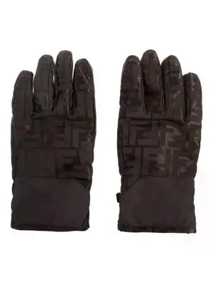 Fendi Monogram Gloves
