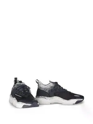 Paul & Shark Shark Insert Sneakers - Black