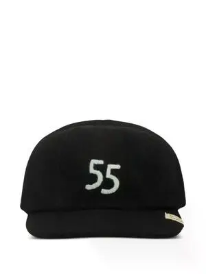 Visvim 55' Embroidered Baseball Cap - Black