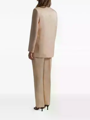 Alberta Ferretti Silk Double-breasted Blazer