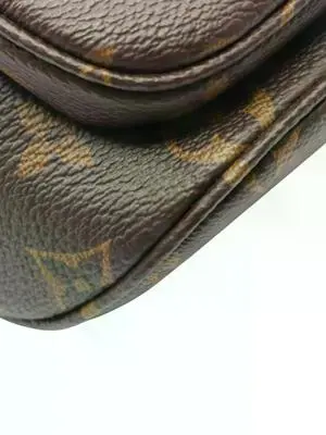 LOUIS VUITTON 2021-2025 Monogram Mini Bumbag Satchel - Brown