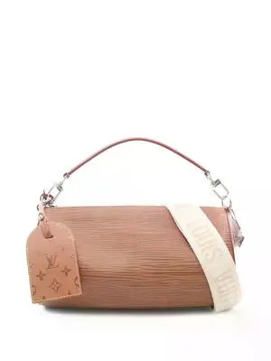 LOUIS VUITTON 2010-2025 Epi Sof Polochon Xl Satchel - Brown