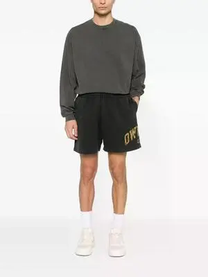 REPRESENT Logo-print Track Shorts