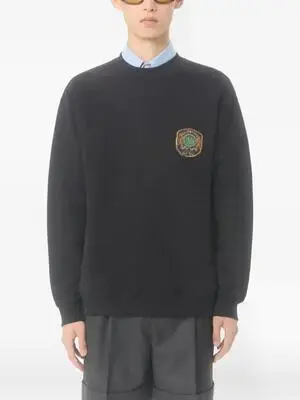 Valentino Garavani Embroidered Crew-neck Sweatshirt