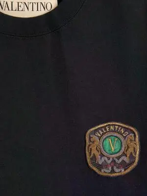 Valentino Garavani Embroidered Crew-neck Sweatshirt