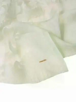 TWINSET Floral Scarf - Green