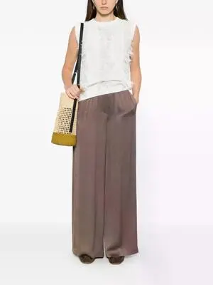 Peserico Knitted Vest With Sequins