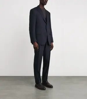 Canali Wool 2-piece Suit - Navy