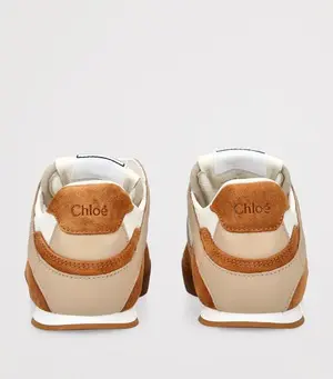 Chloé Kick Low Top Sneakers - Brown