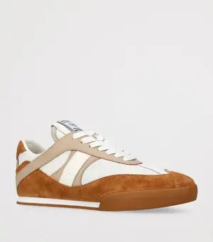 Chloé Kick Low Top Sneakers - Brown