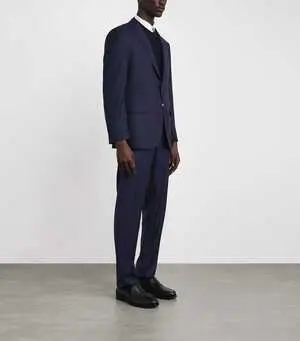 Canali Wool Pinstripe 2-piece Suit