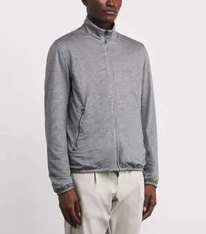Herno Reversible Zip-up Jacket - Navy