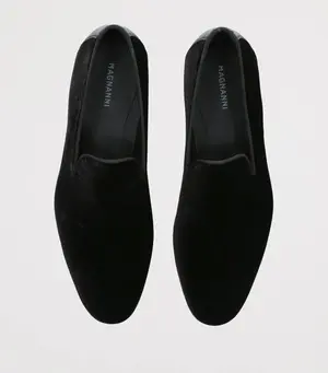 Magnanni Velvet Venetian Loafers
