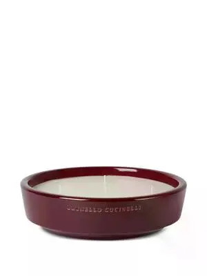 Brunello Cucinelli Branded Scented Candle - Red