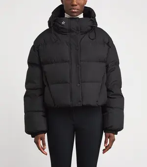 Perfect Moment Down Cropped Puffer Jacket
