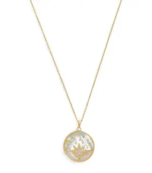 L'ATELIER NAWBAR Yellow And Diamond Sunrise Pendant Necklace - Gold