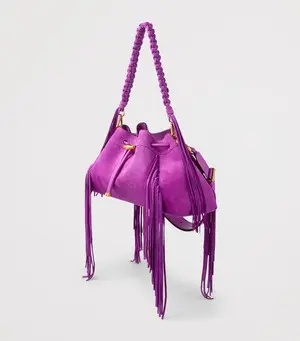 JIMMY CHOO Medium Cinch Bucket Bag