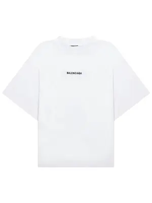 Balenciaga Logo T-shirt - Black