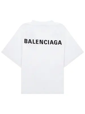Balenciaga Logo T-shirt - Black
