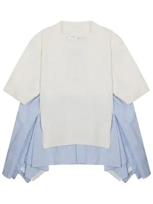 Sacai Cotton Blend Jersey