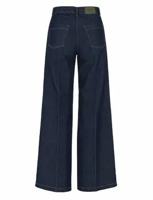Aspesi Wide Leg Jeans - Denim