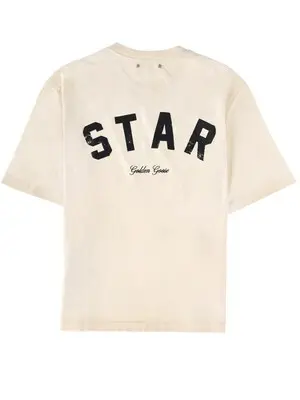 GOLDEN GOOSE Logo T-shirt - Ivory